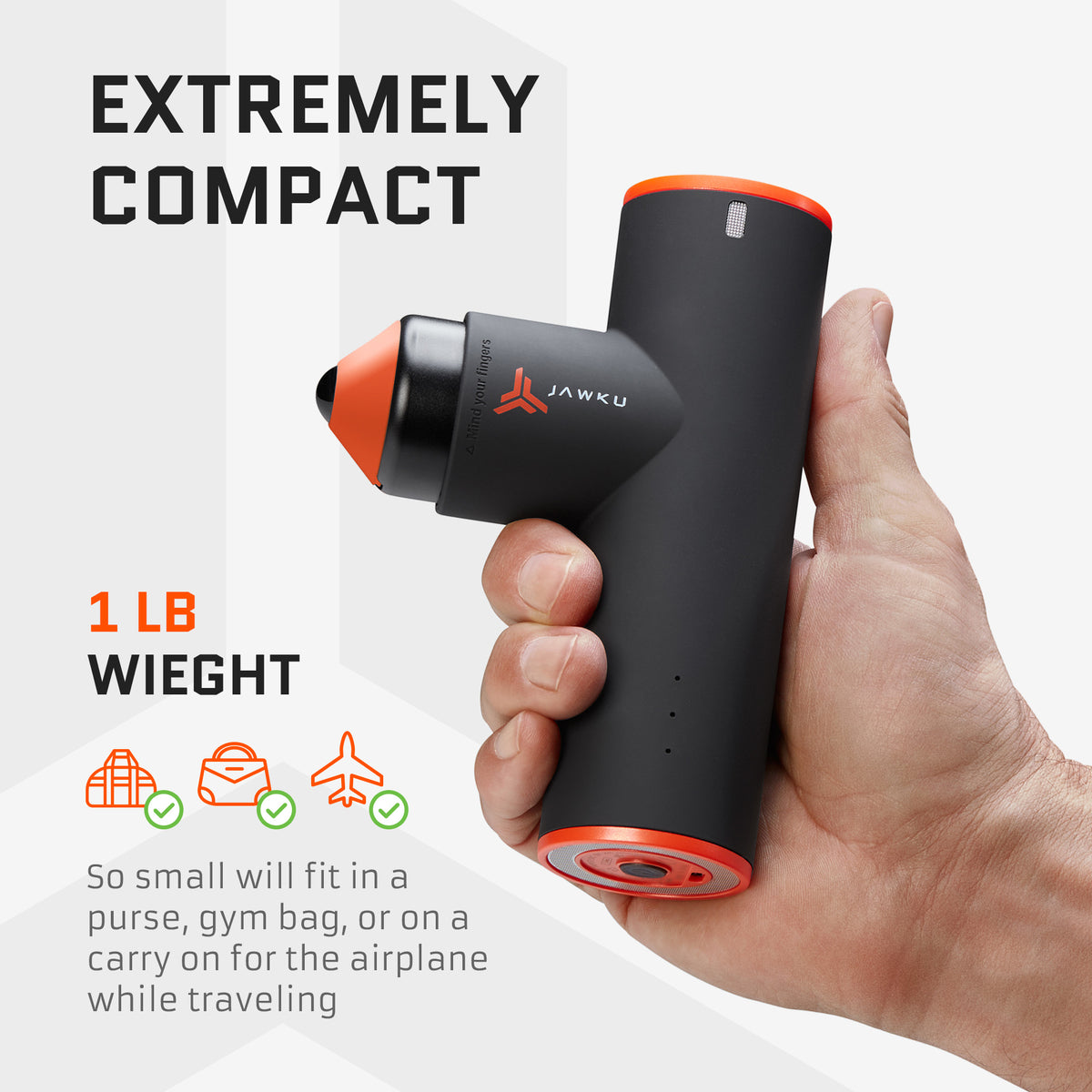 JAWKU Muscle Blaster Mini | Ultra Silent Mini Massage Gun